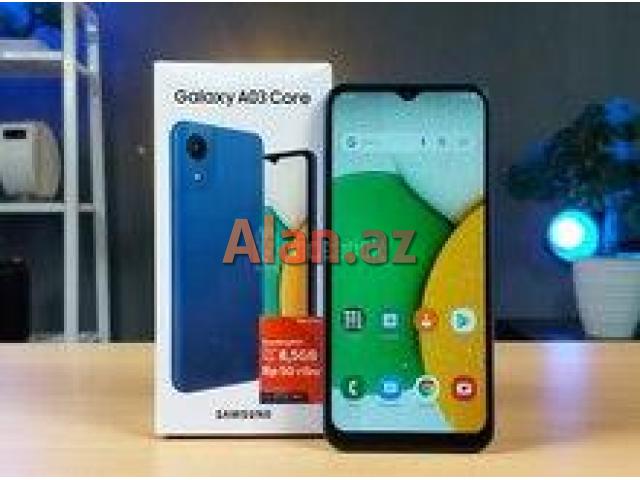 Samsung Galaxy A03 Core Blue 32GB/2GB - Alan.Az - Pulsuz elan saytı