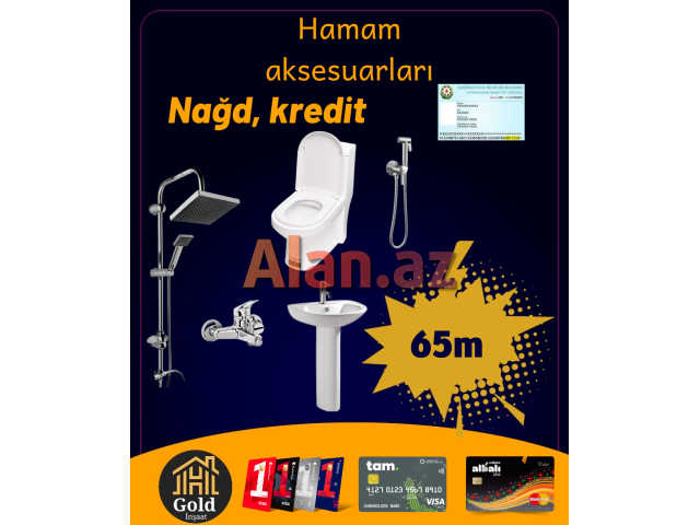 Hamam aksesuarları - Alan.Az - Pulsuz elan saytı